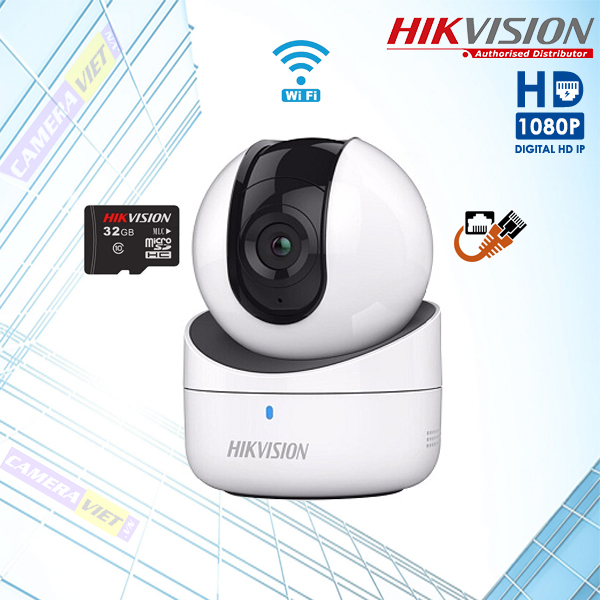 Camera Wifi Mini Cube Hikvision DS-2CV2Q21FD-IW(B) 1080P