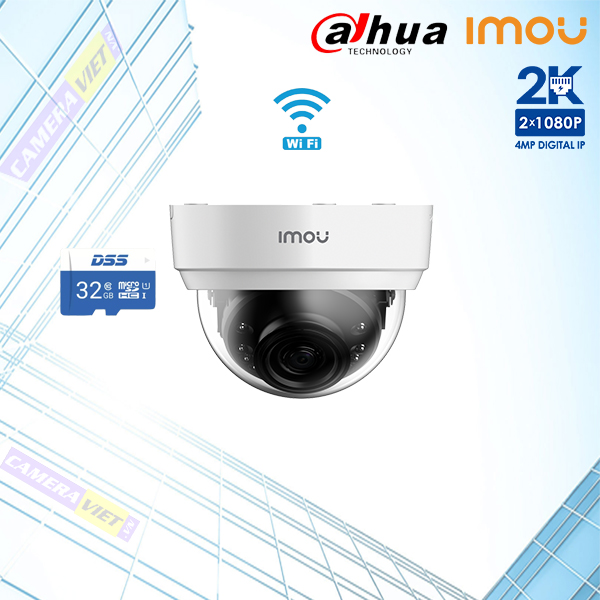 Camera Wifi IMOU IPC-D42P-IMOU 2K lắp trong nhà